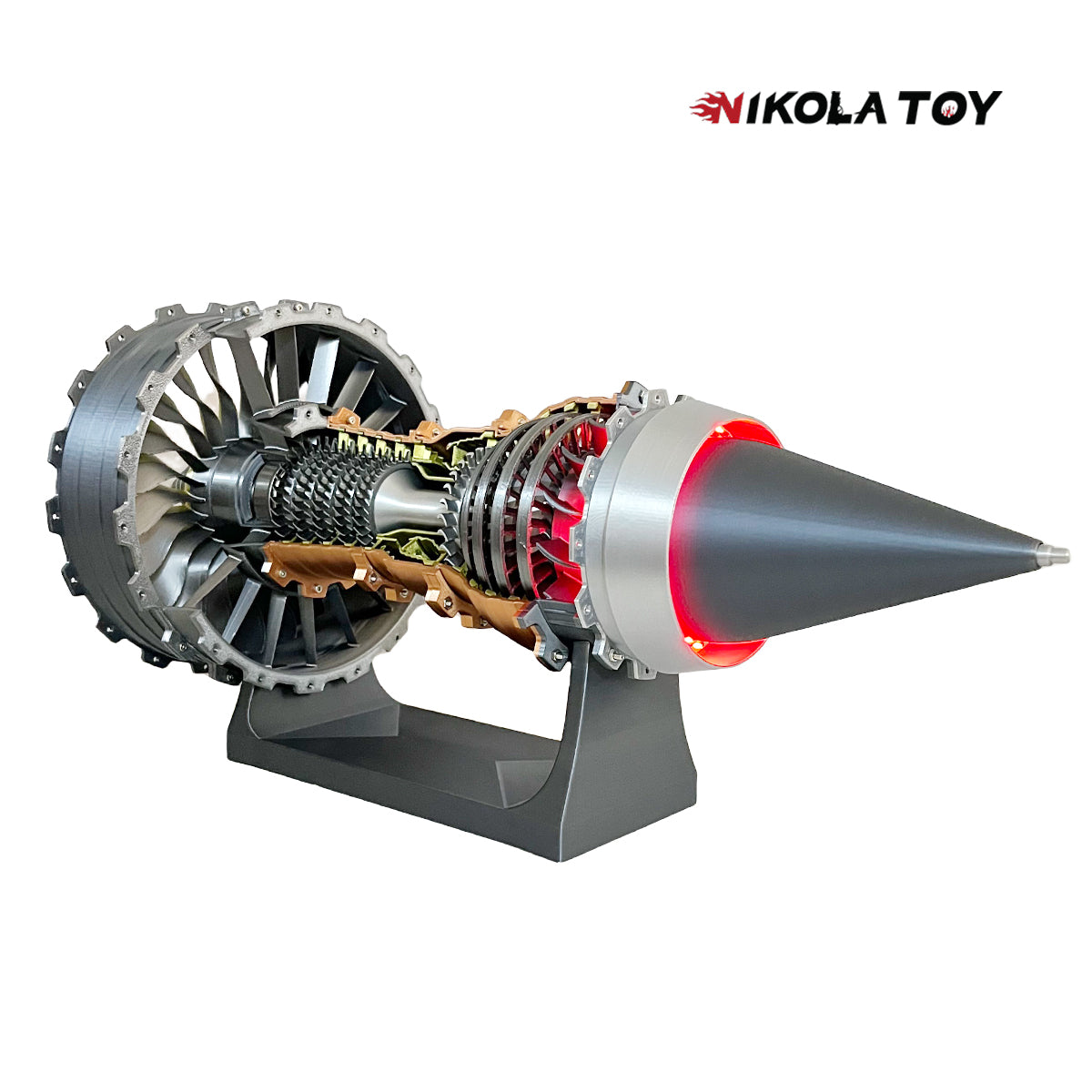 NikolaToy™ TR900 Turbofan engine model (46cm / 18in) – Nikola Toy