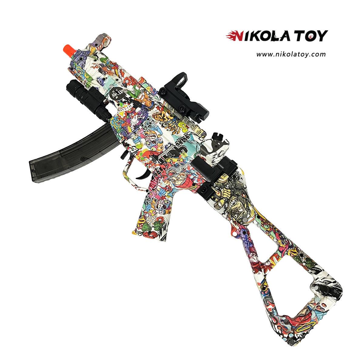 High performance nylon graffiti MP5 Gel Blaster – Nikola Toy