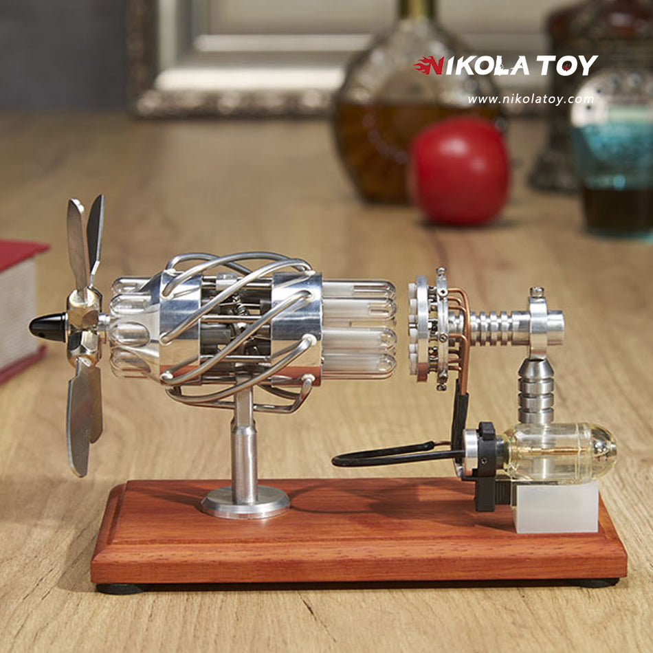 NikolaToy™ Aircraft model Stirling engine model – NIKOLA TOY