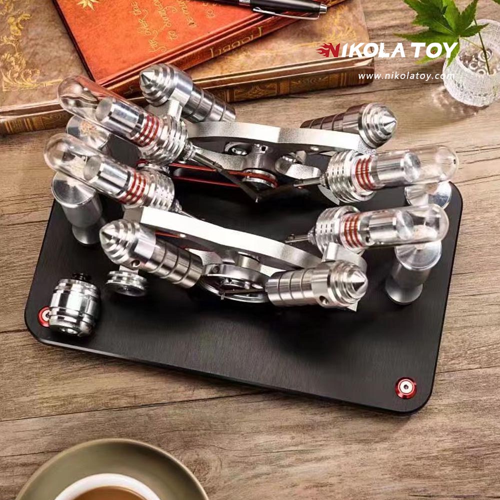 NikolaToy™ Stirling engine V4 model – Nikola Toy