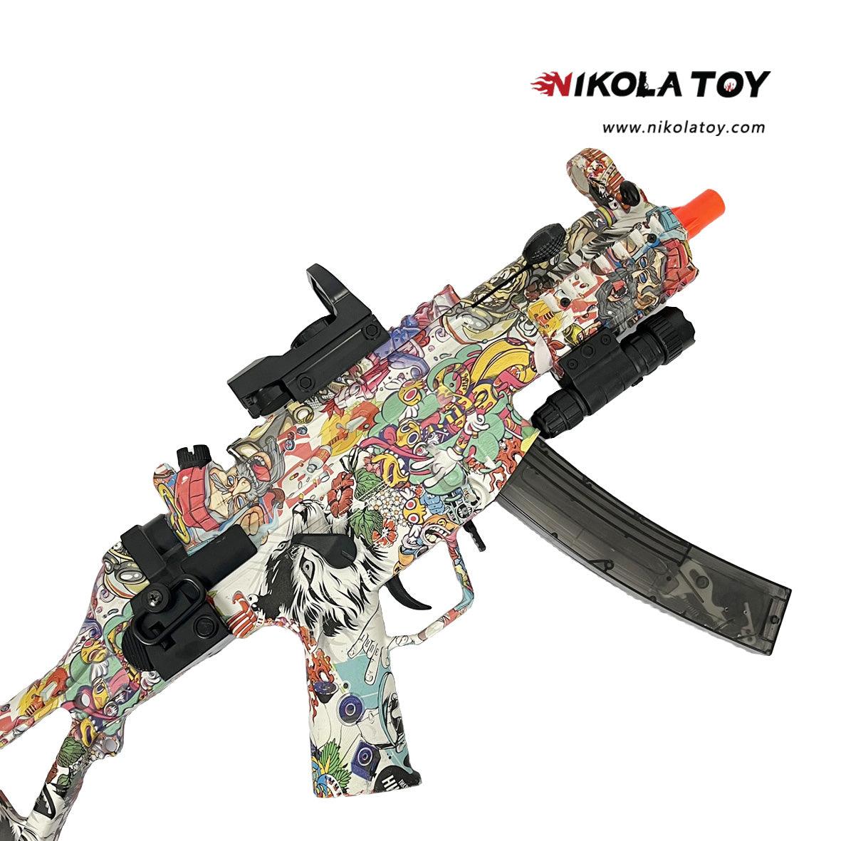 NikolaToy™ High performance nylon graffiti MP5 Gel Blaster – Nikola Toy