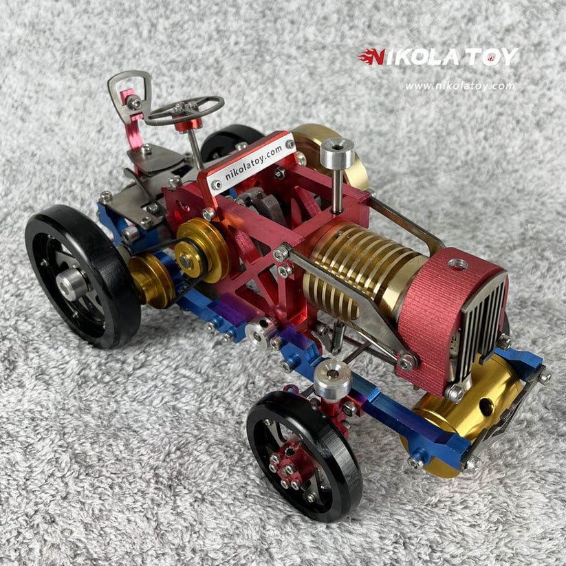 NikolaToy™ Fire absorbing Stirling tractor – Nikola Toy