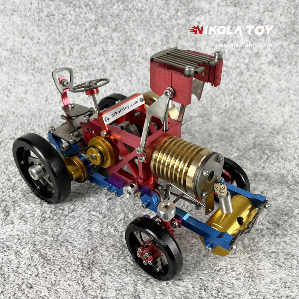 NikolaToy™ Fire absorbing Stirling tractor – Nikola Toy
