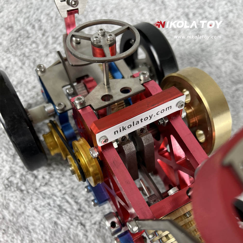 NikolaToy™ Fire absorbing Stirling tractor – Nikola Toy