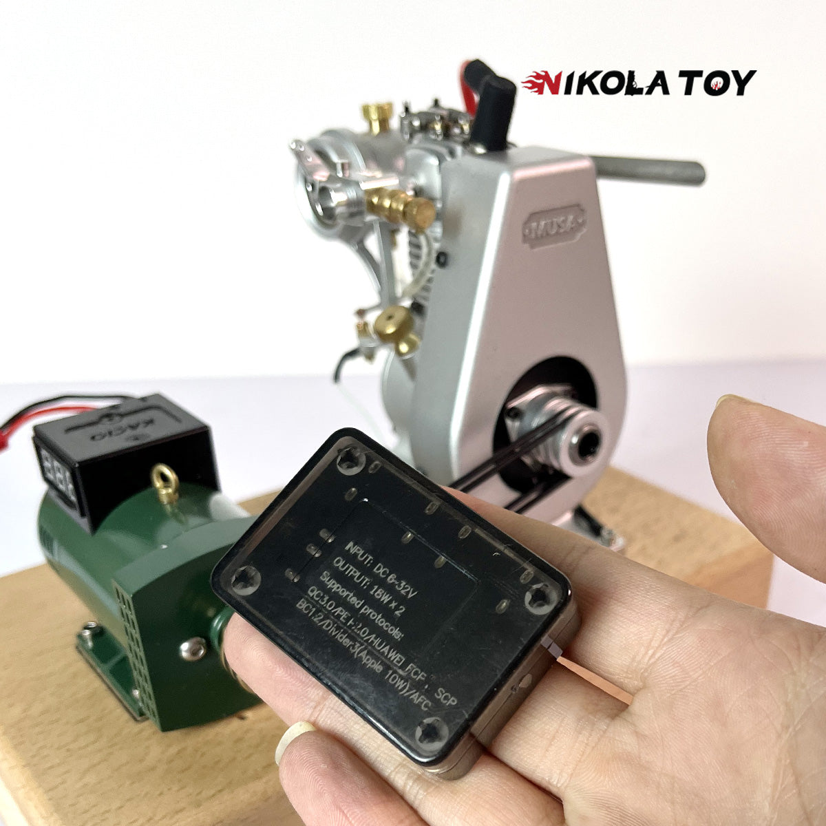 NikolaToy™ MUSA Micro single cylinder four stroke forced air-cooled en ...