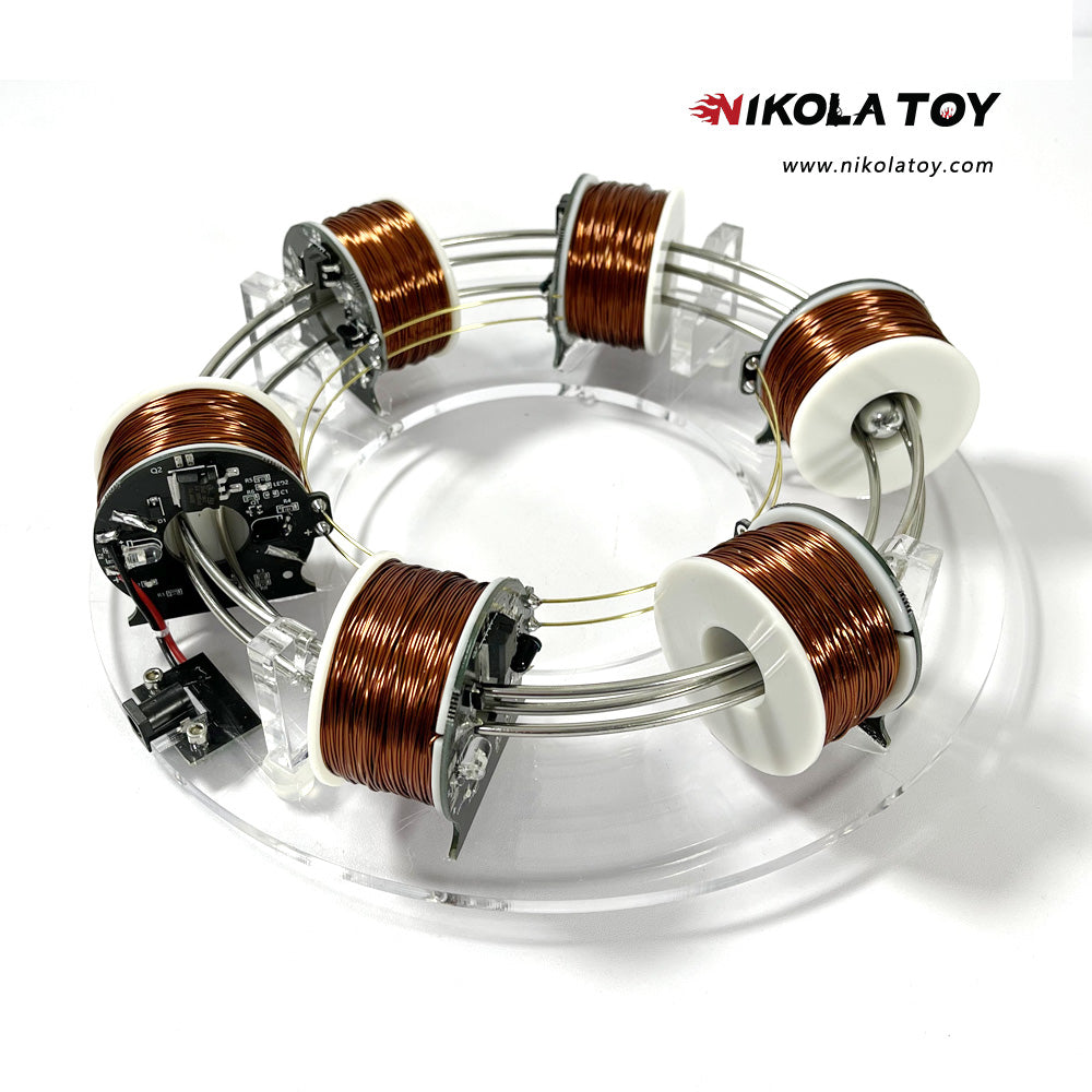 NikolaToy™ High tech electromagnetic coil accelerator – Nikola Toy