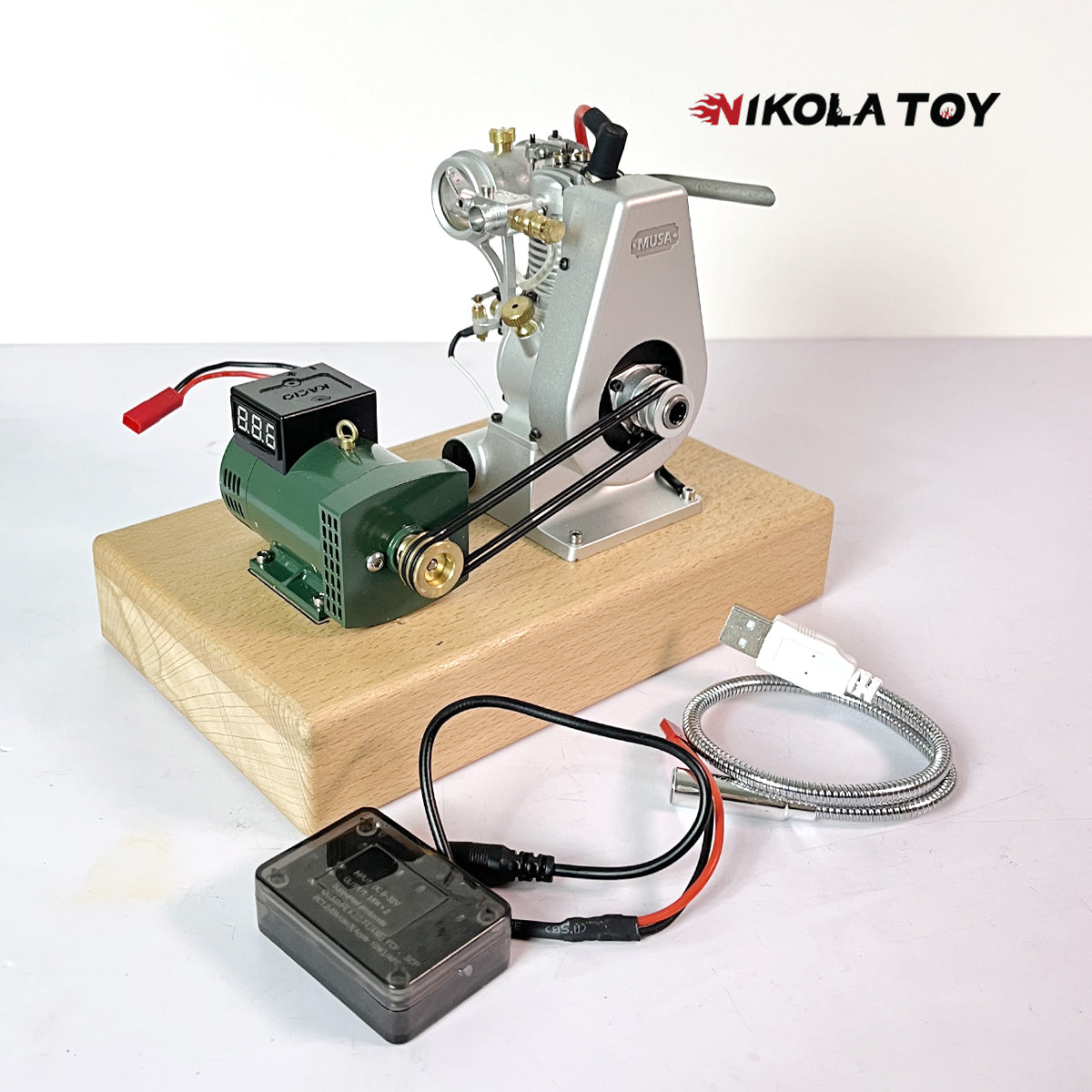 NikolaToy™ MUSA Micro single cylinder four stroke forced air-cooled en ...
