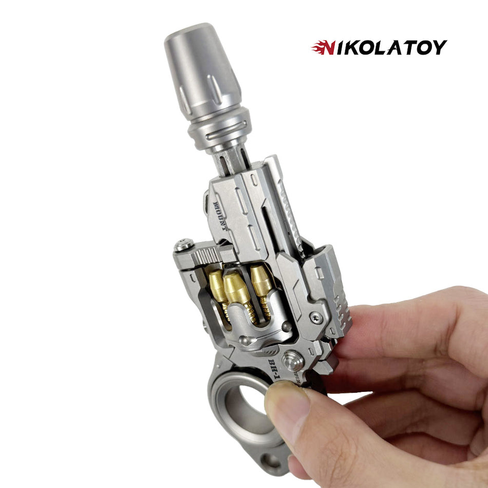 NIKOLATOY™ Alloy multifunctional revolver decompression toy – NIKOLA TOY