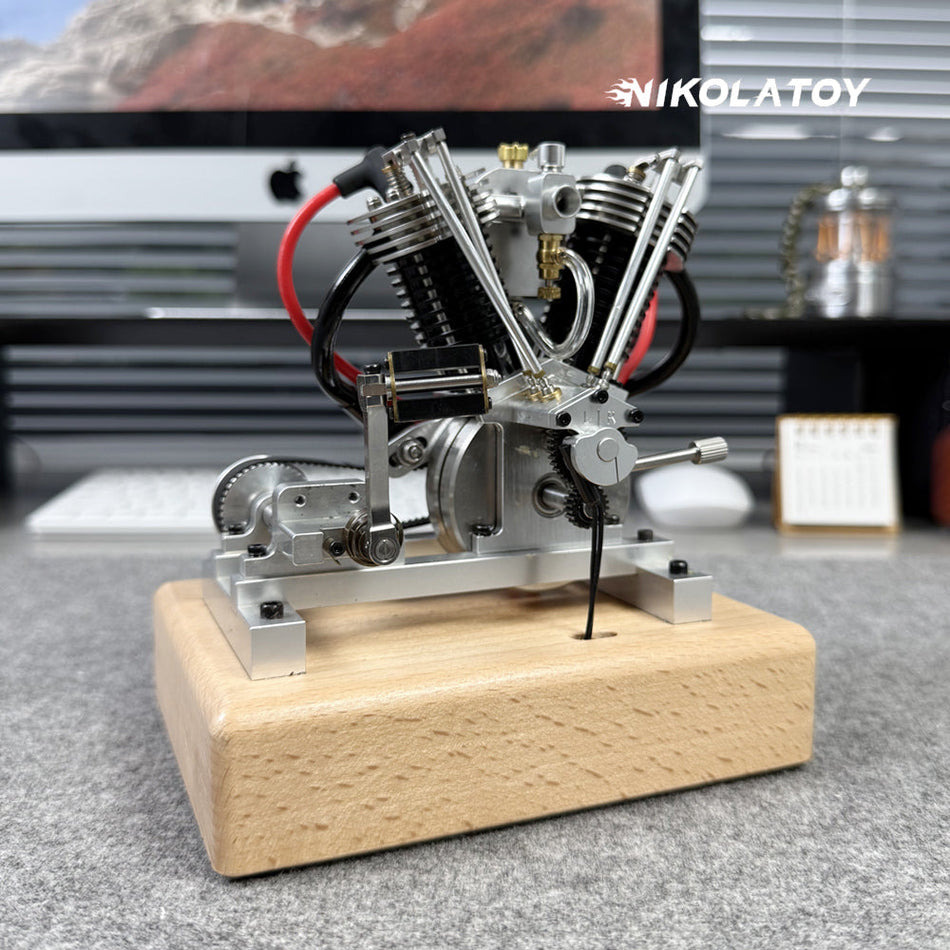2026 New Miniature Harley Davidson V2 Real Engine Model – NIKOLA TOY