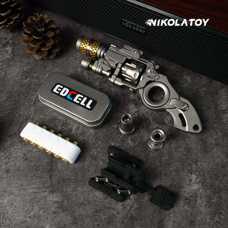 NIKOLATOY®New Titanium alloy revolver fidgets toy – NIKOLA TOY