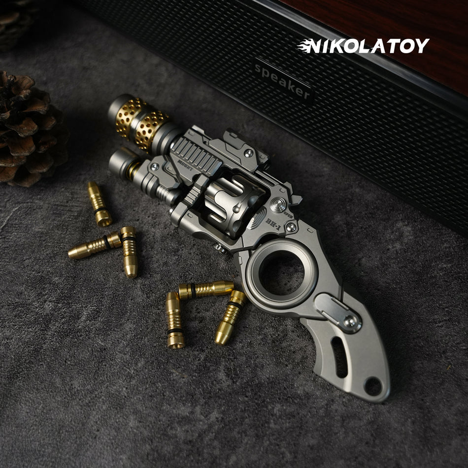 NIKOLATOY®New Titanium alloy revolver fidgets toy – NIKOLA TOY