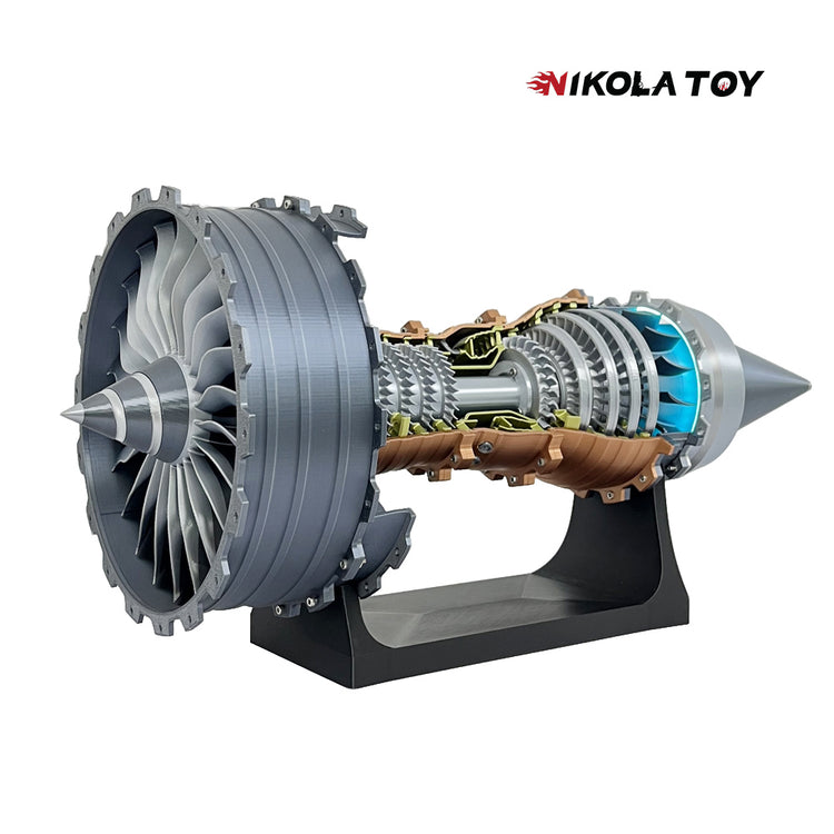NikolaToy™ TR900 Turbofan engine model (46cm / 18in) – NIKOLA TOY