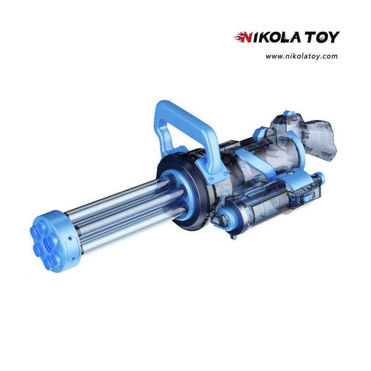 Nikolatoy® High Performance Gatling Water Gun With Rotating And Lumino
